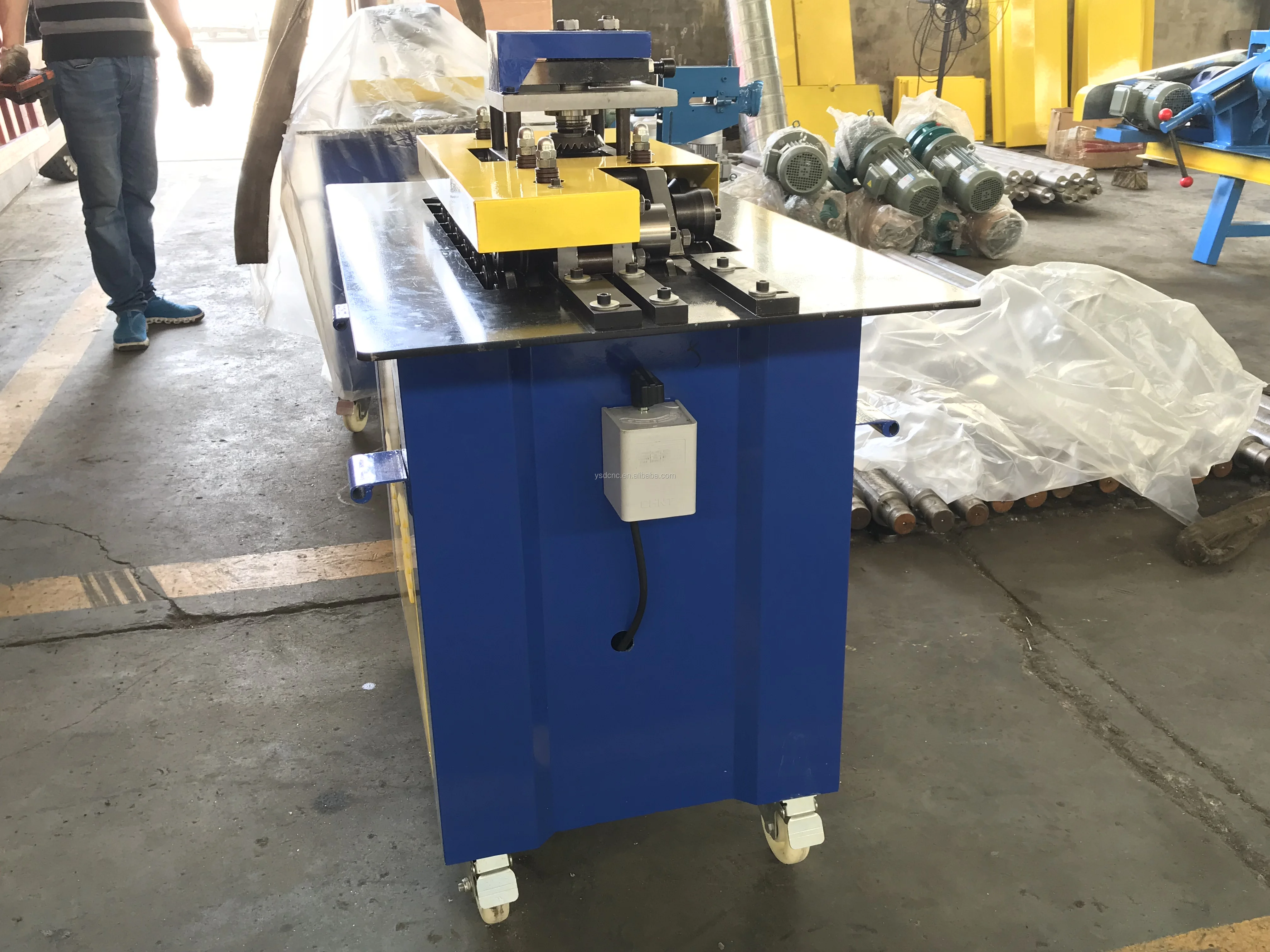 Pittsburgh Machine Manual Lockformer TDC Duct Making Closer