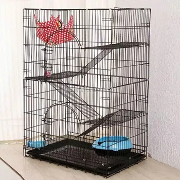 Top Promotions Indoor Large 3 Tiers Wire Cat Show Cages - Buy High ...