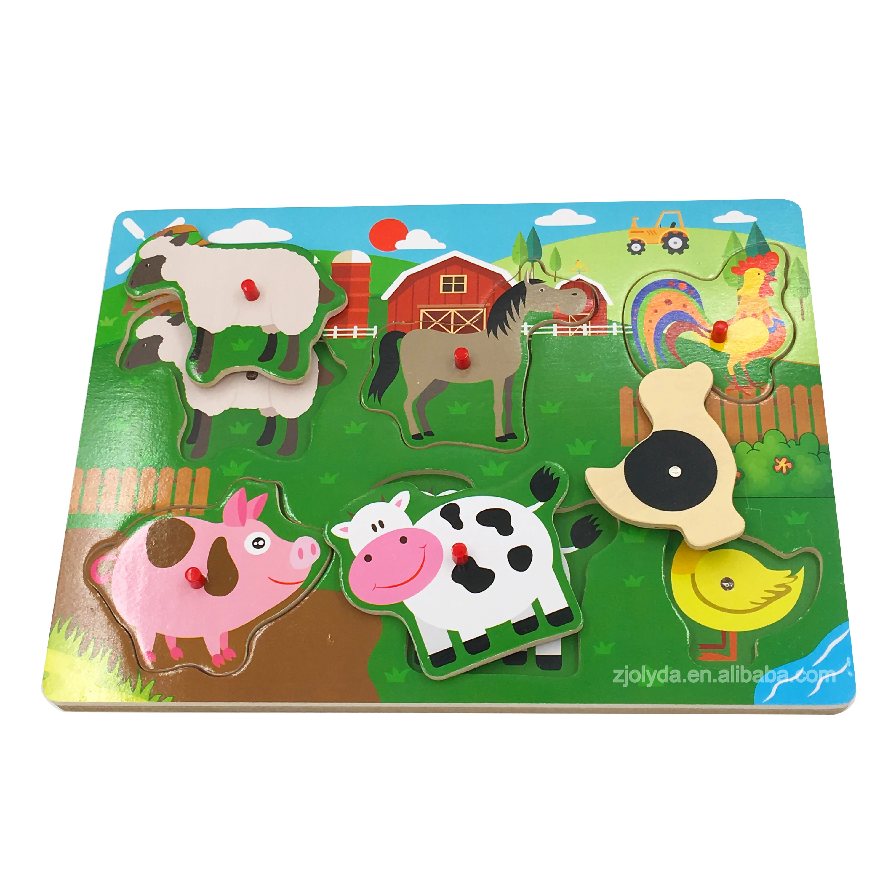 New Design Farm Animal Sound Puzzle - Educational Fun