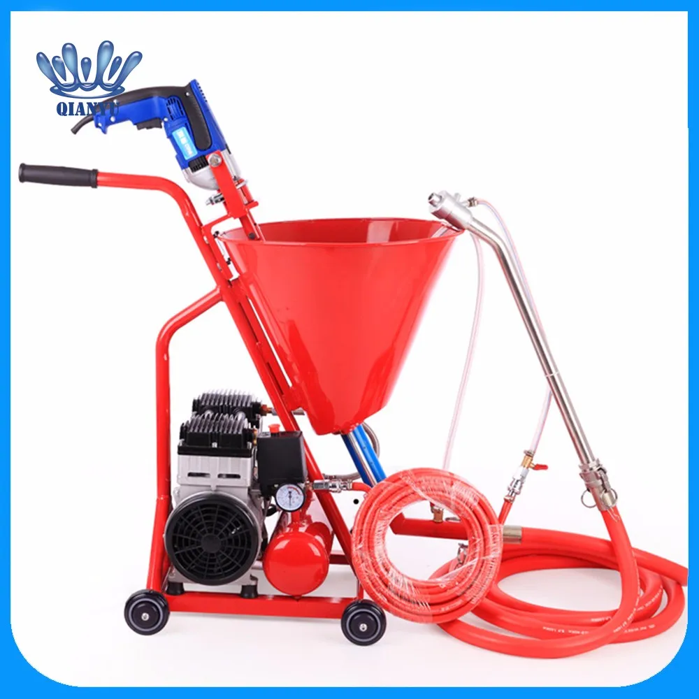 Convenient Mini Cement Mortar Painting Spraying Plastering Gun Machine ...
