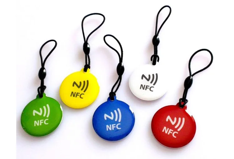 860-960 MHz irregular shape RFID Crystal epoxy card smart resin card ...