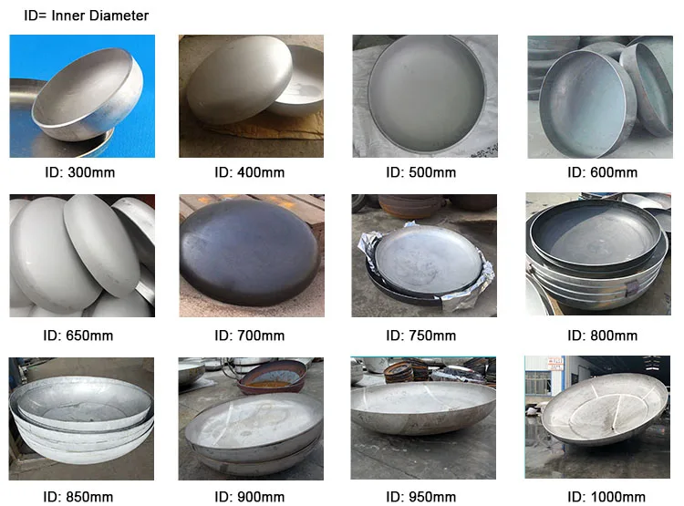 Convex Disc Pressed Steel Tank - Precision Forged Heads