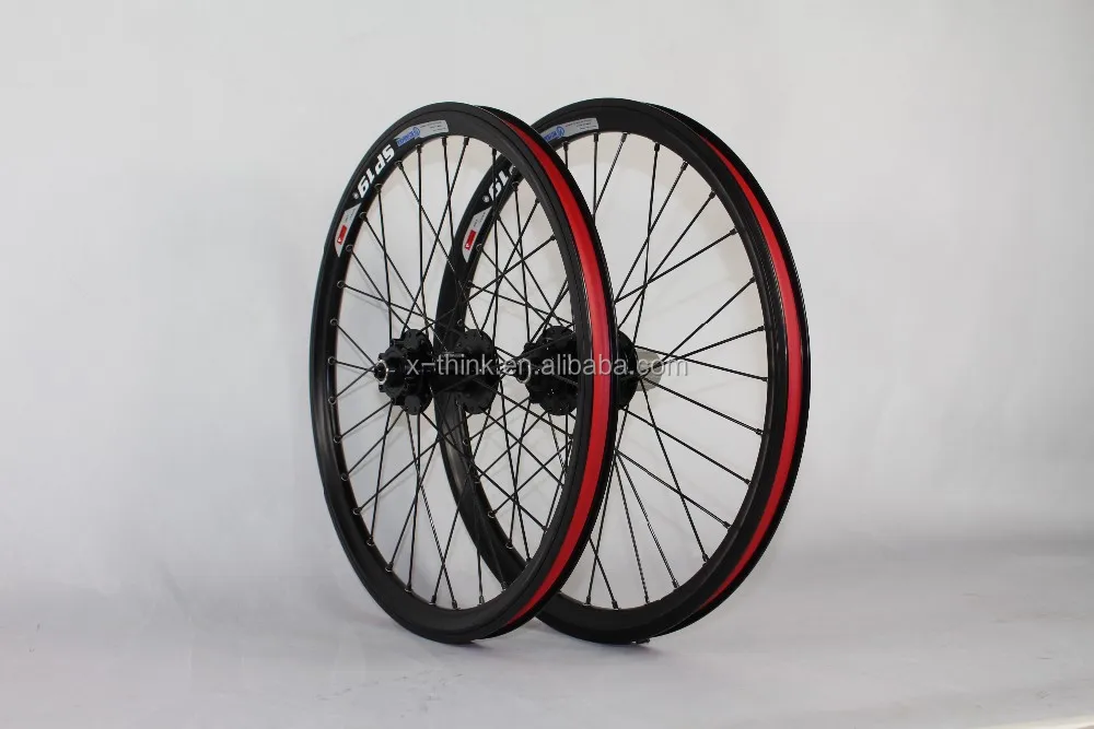 20" Bicycle Wheel Disc Brake Two Front Wheel Bike Battery Three Wheel ...