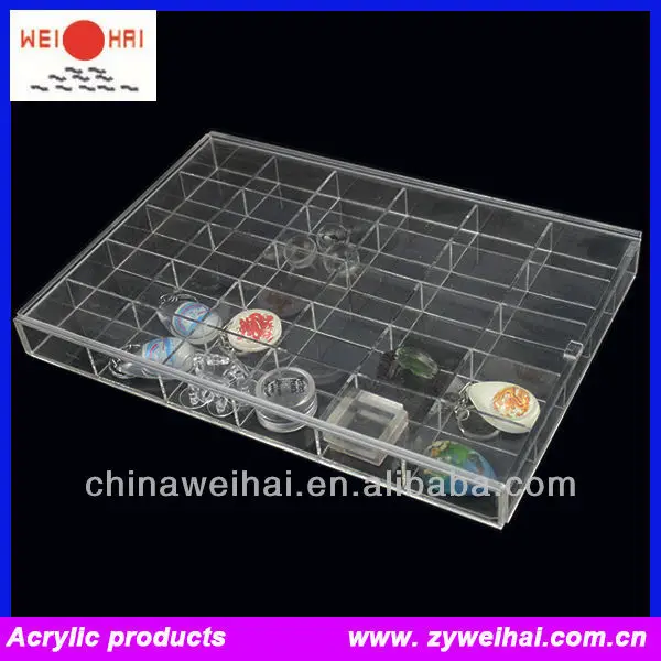 Clear Acrylic Divided Storage Boxes - Buy Divided Storage Boxes Product ...