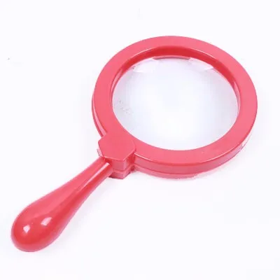 Children Plastic Colorful Rainbow Handheld Magnifying Glass - Buy ...