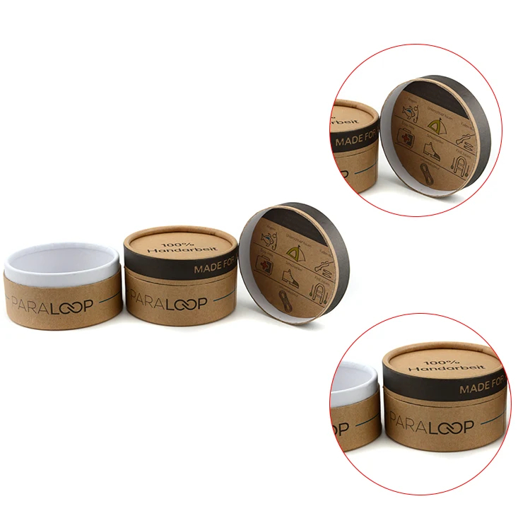 Eco Friendly Kraft Tube Packaging Biodegradable Paper Tube Box Custom ...