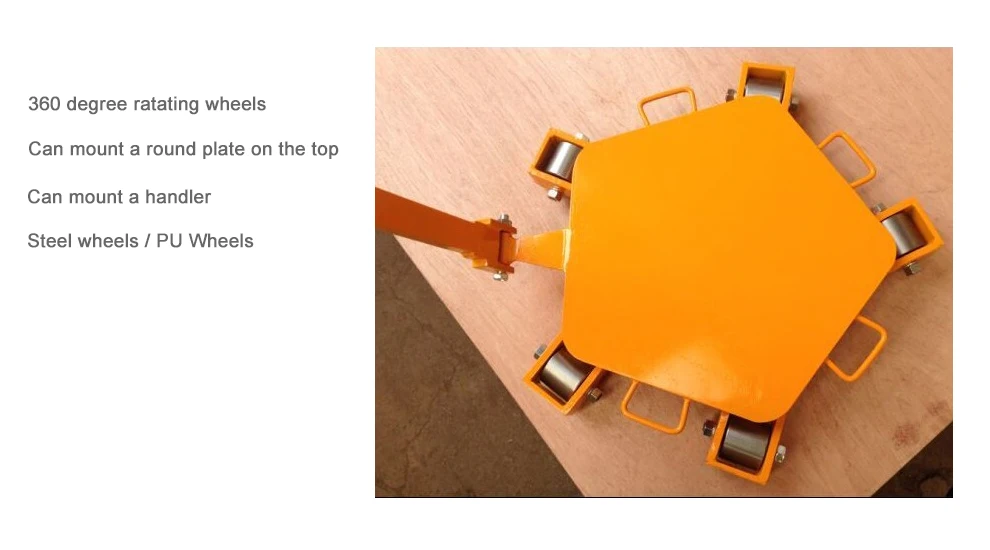 Heavy Duty X+y Series Combine Dolly Moving Container 16 Ton Roller ...