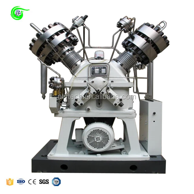 Two Heads V Type Chlorine Gas CL2 Diaphragm Compressor