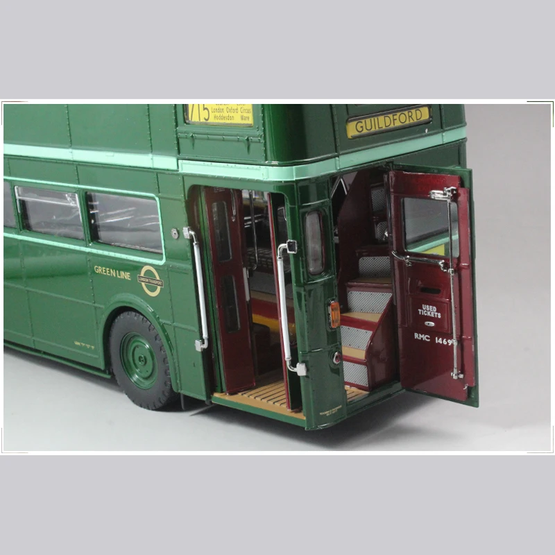 Oem New Diecast Scale Model Toy Bus 1/32 Double-decker Bus Model For ...