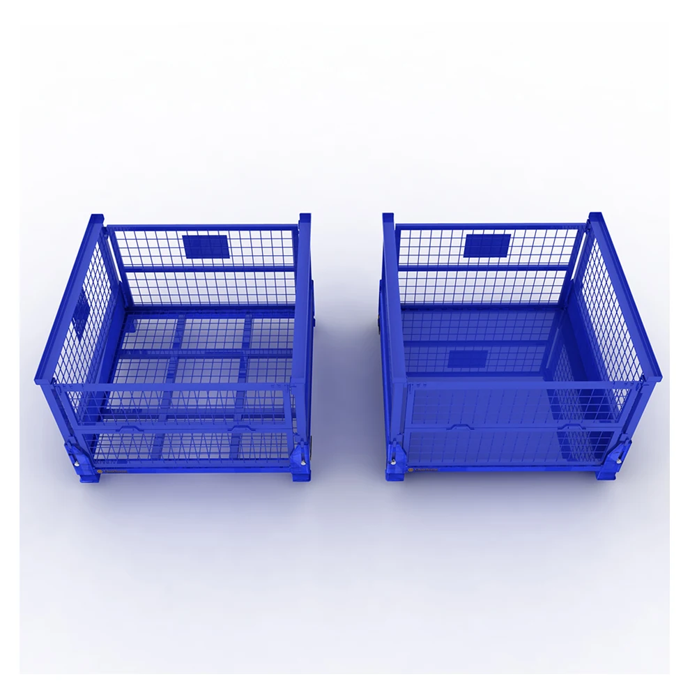 Steel Wire Mesh Folding Gitter Box Pallet - Durable & Versatile