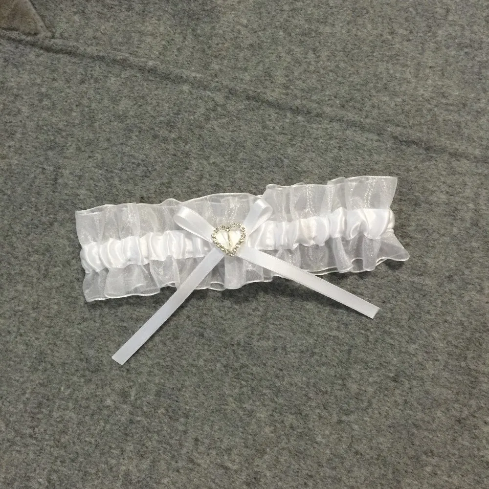 Wedding Bridal Garter With Satin Sexy Girls Garter Lace Garters White ...