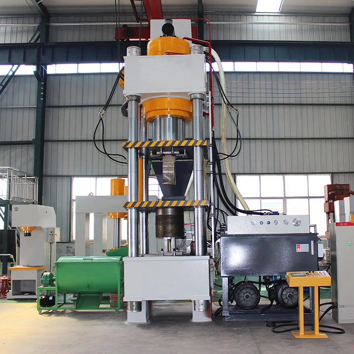 800T Hydraulic Cattle Licking Mineral Grain Salt Block Press Machine