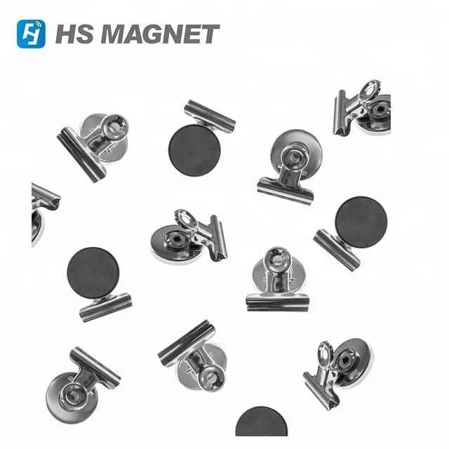 customized size heavy duty magnetic clips small metal magnetic bookmark ...