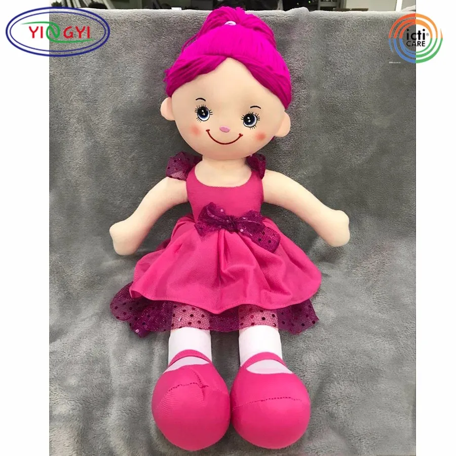 A728 Girls Lovely Rag Soft Dolls Princess Dress Kids Plush Toys Giant ...
