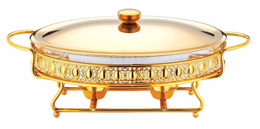 3.0 Liter Commercial Ceramic Food Warmer Dish Round White Ceramic ...