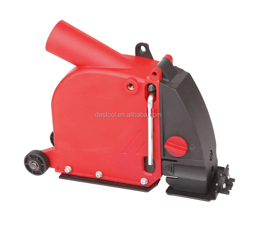 Dastool 125mm Wall Chaser Attachment for 4"/5" Angle Grinder with Dust ...