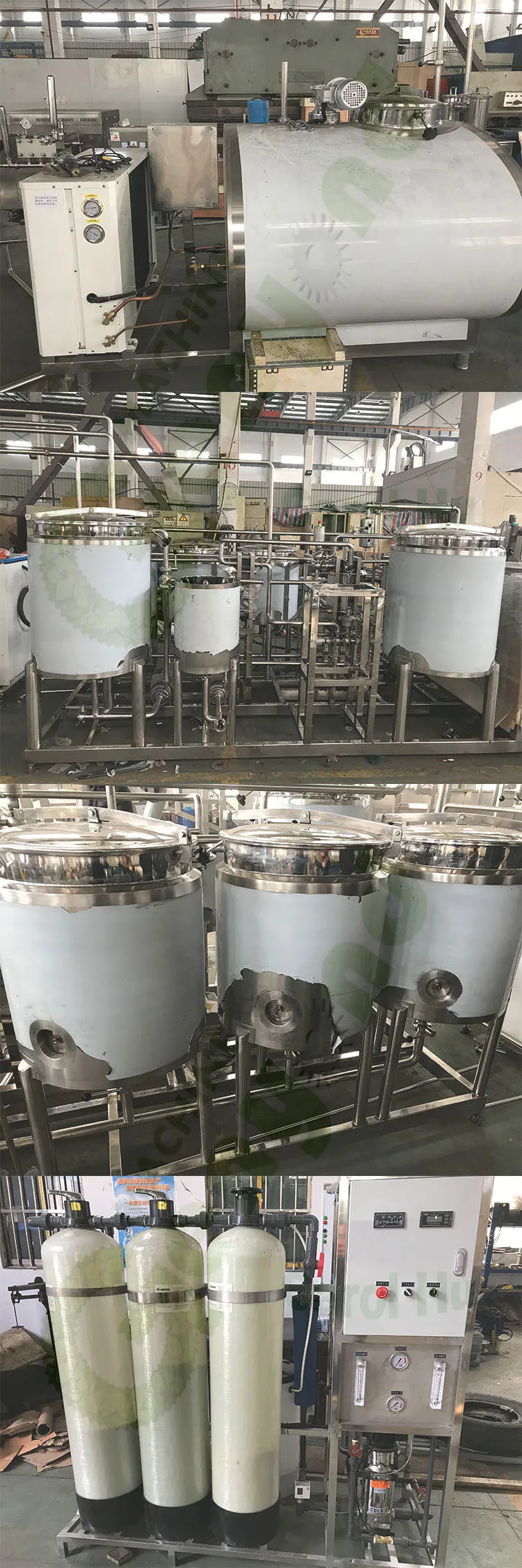 Genyond Small Tirred Drinking Yogurt Production Line Processing Plant ...