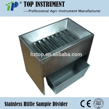 Stainless Steel Riffle Sample Divider With 12 Grooves - Buy Sample ...