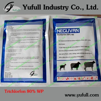 Wide Use Organophosphate Insecticide Trichlorfon 80% Wp - Buy ...
