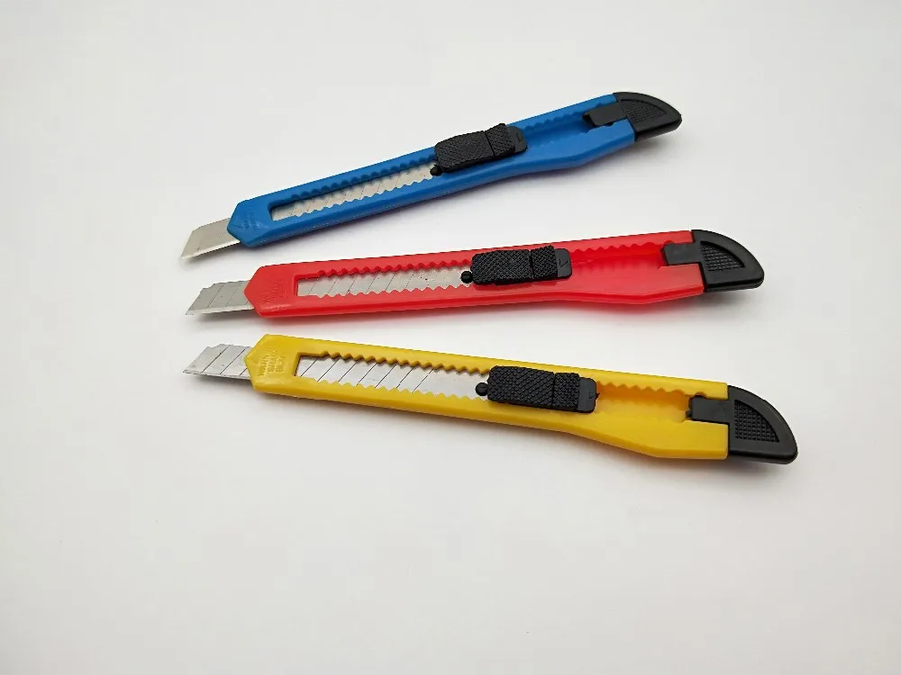 Wholesale Easy Cut Retractable Plastic Utility Knife