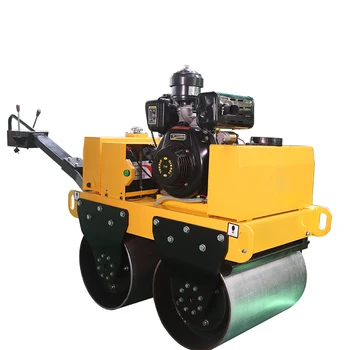 Competitive Price Mini Road Roller Compactor Walk Behind Baby Roller ...