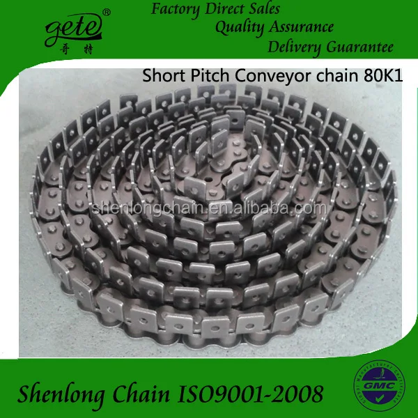 Roller Chain Ansi 80 With M2/sa2 Attachments Every Out Link At One Side ...