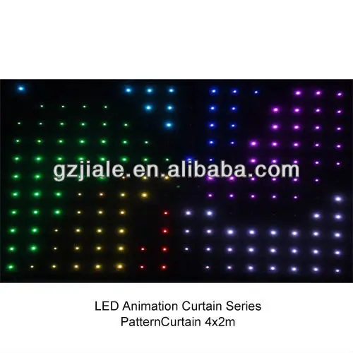 Sd Amazing Dmx Led Animation Curtain Wall For Dj For Studio - Buy ...