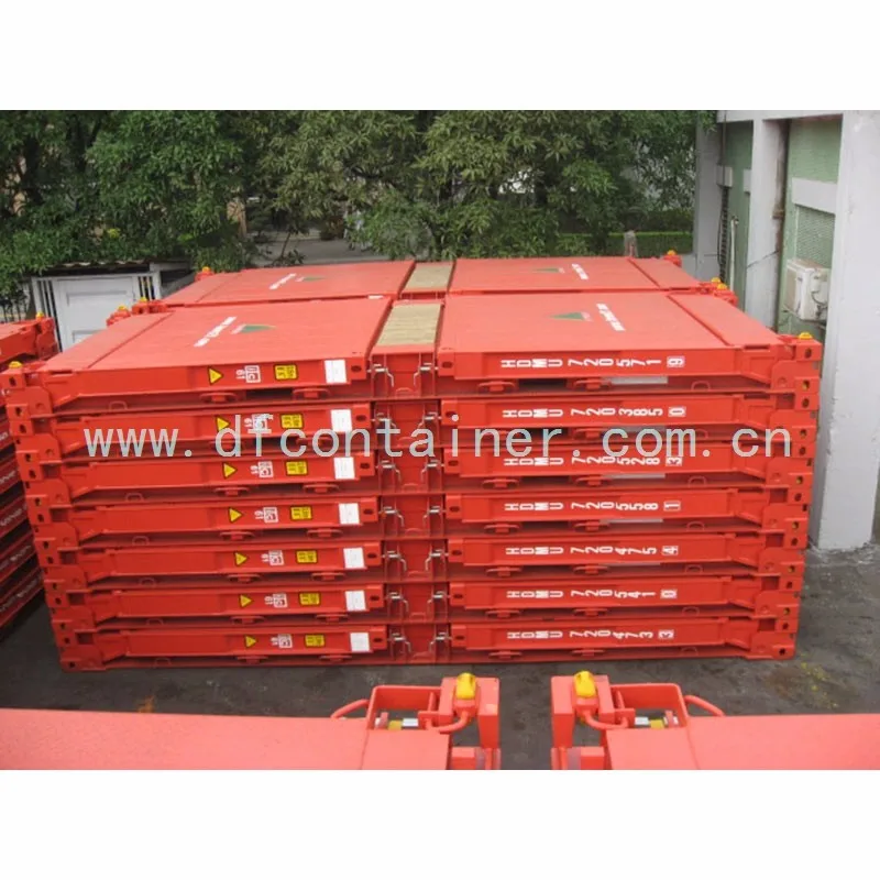 40feet Shipping Container Platform Flat Rack - 67CBM Capacity