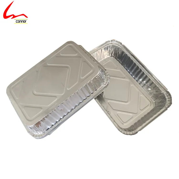 Disposable Rectangular 8389 Aluminum Foil Container With Lid - Buy 8389 ...