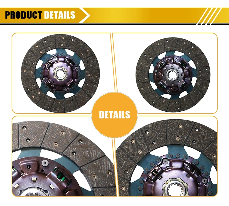 NPR NQR 325mm Clutch Disc for ISUZU 4HK1 4HE1 Engines