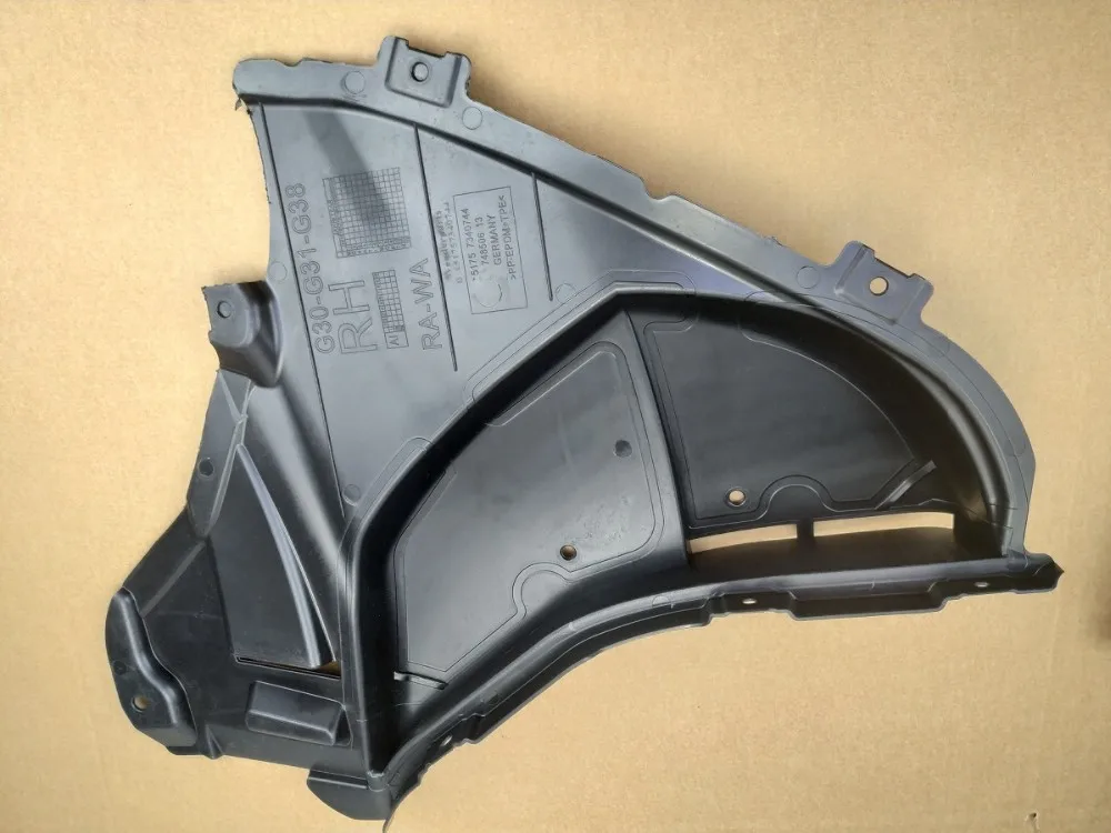 For Bmw 5 G30 Front Left Fender Liner Wheel Arch Lower Cover Splash ...