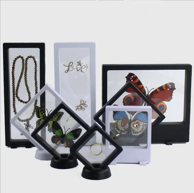 3D Floating Display Case Box - Perfect for Jewelry & Coins