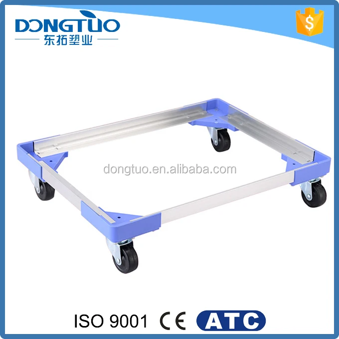 Warehouse Plastic Platform Transport Wheeled Dolly,Stitchable Dolly ...