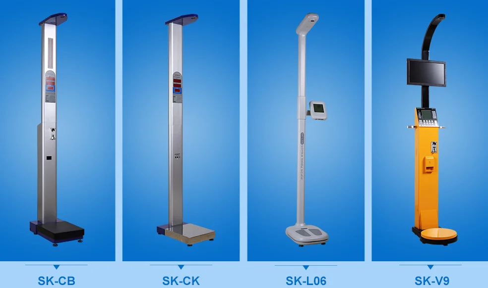 Body Scale SK- CK Measuring Height Weight BMI Ultra-portable Personal ...