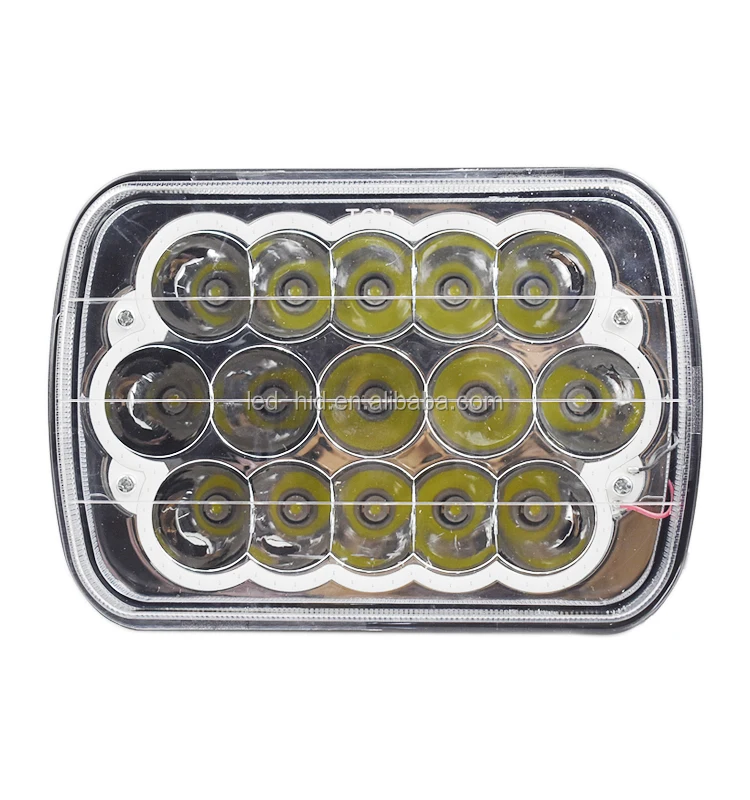 45w 7 Inch Grow Led Work Light Blue Color High Low Beam 12d Waterproof ...