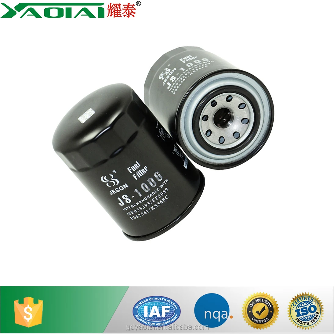 Diesel Engine Fuel Filter JS1006 - Reliable Performance