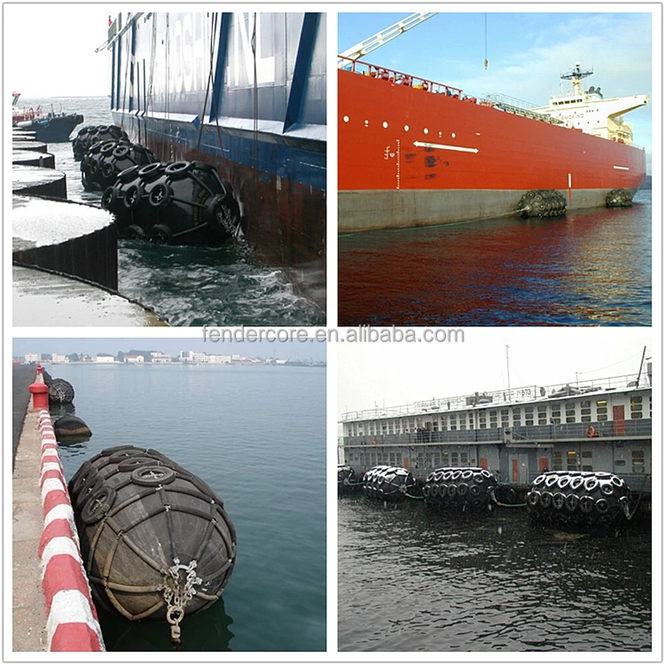 Yokoahama Type Floating Pneumatic Rubber Fenders For Ship To Ship - Buy ...
