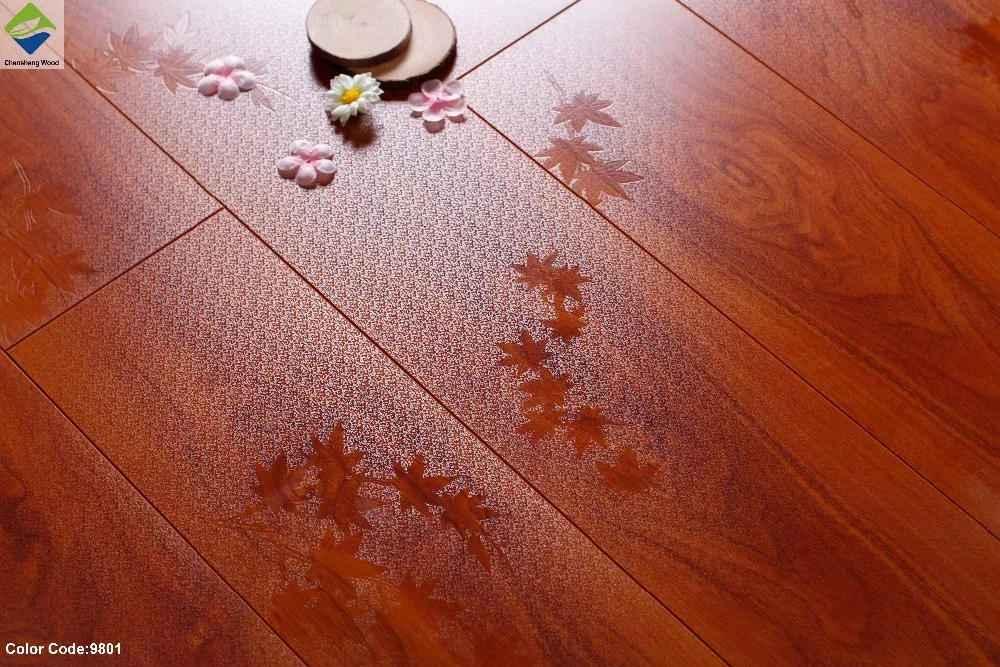 High Pressure Maple Leaf 3d Flooring Laminate (m020) - Buy Leaf ...