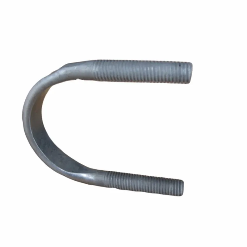 M16 M20 Grade 8.8 10.9 Black Oxide Or Hdg U Bolt Pipe Clamps - Buy U ...