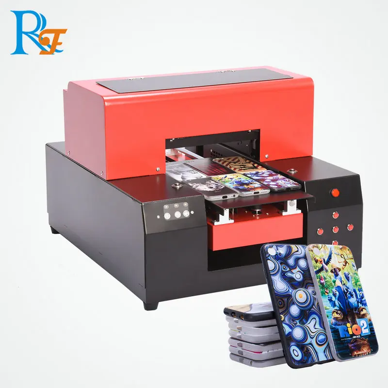 Automatic Glass Phone Case A4 Digital Flatbed Uv Printer Machine - Buy ...