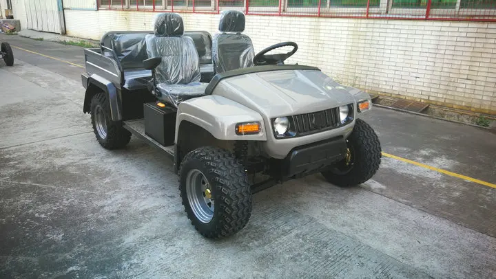 New 4 seater electric utility vehicle with off road wheel 48V battery ...