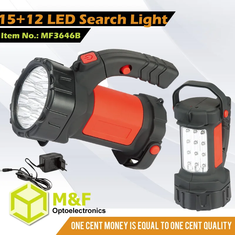 Professional Battery Operated Projector with LED Searchlight