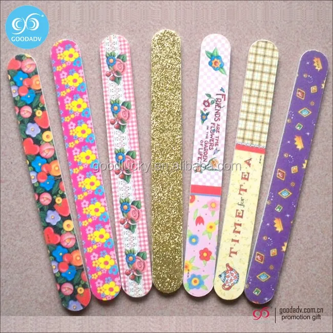 Wholesale Eva Nail File Custom Printed Nail File Personalized Nail File ...