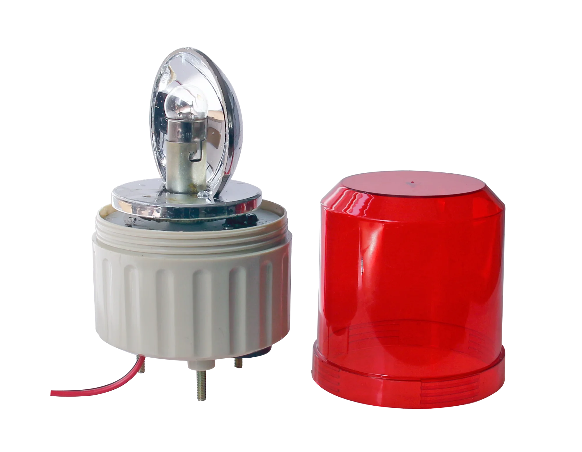 Lte1081 Red Green Blue Yellow Mini Light Bulb Rotation Warning Light ...