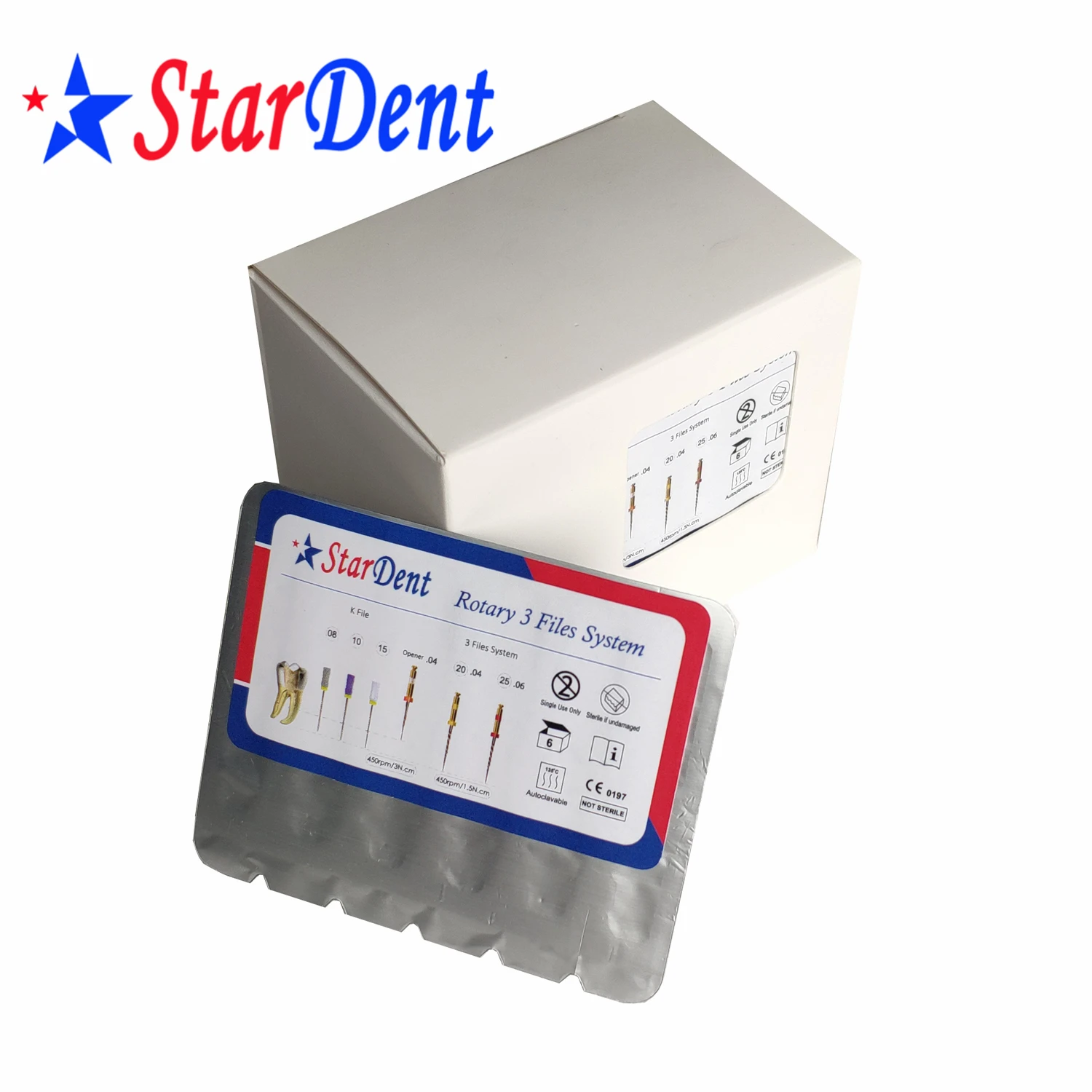 Stardent Rotary 3 File System Of Dental Supplier - Buy Dental Files ...