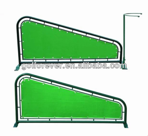 Metal Mesh Golf Bay Divider & Tee Divider For Driving Range Odm