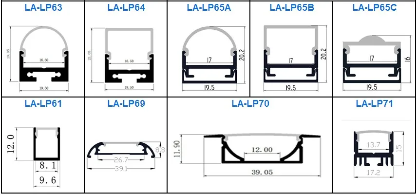 New! Bendable Flexible Led Profile Aluminum Channel - Buy Flexible Led ...