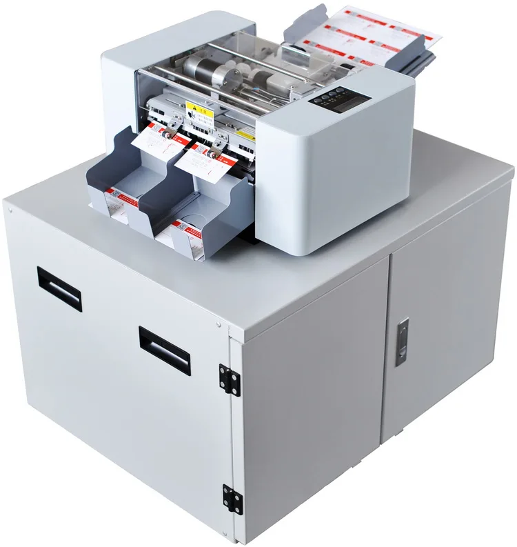 Ssa-001-x-ms A4 Size Desktop Full Automatic Business Card Cutter With ...