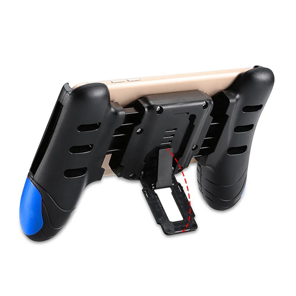 Black Ergonomic Design Handle -- Grip Mobile Game Controller Mobile Joystick Gamepad - Buy ...