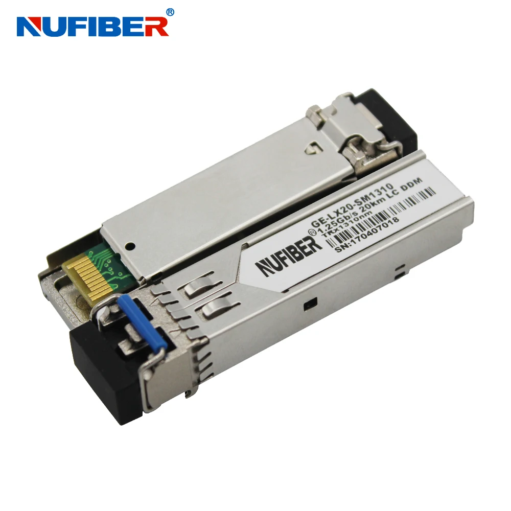 SFP Module Duplex LC/SC Connector 1.25G Gbic SFP 20km